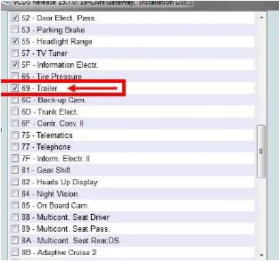 A4 B8 Activate Trailer Coupling Retrofit Vag Coding