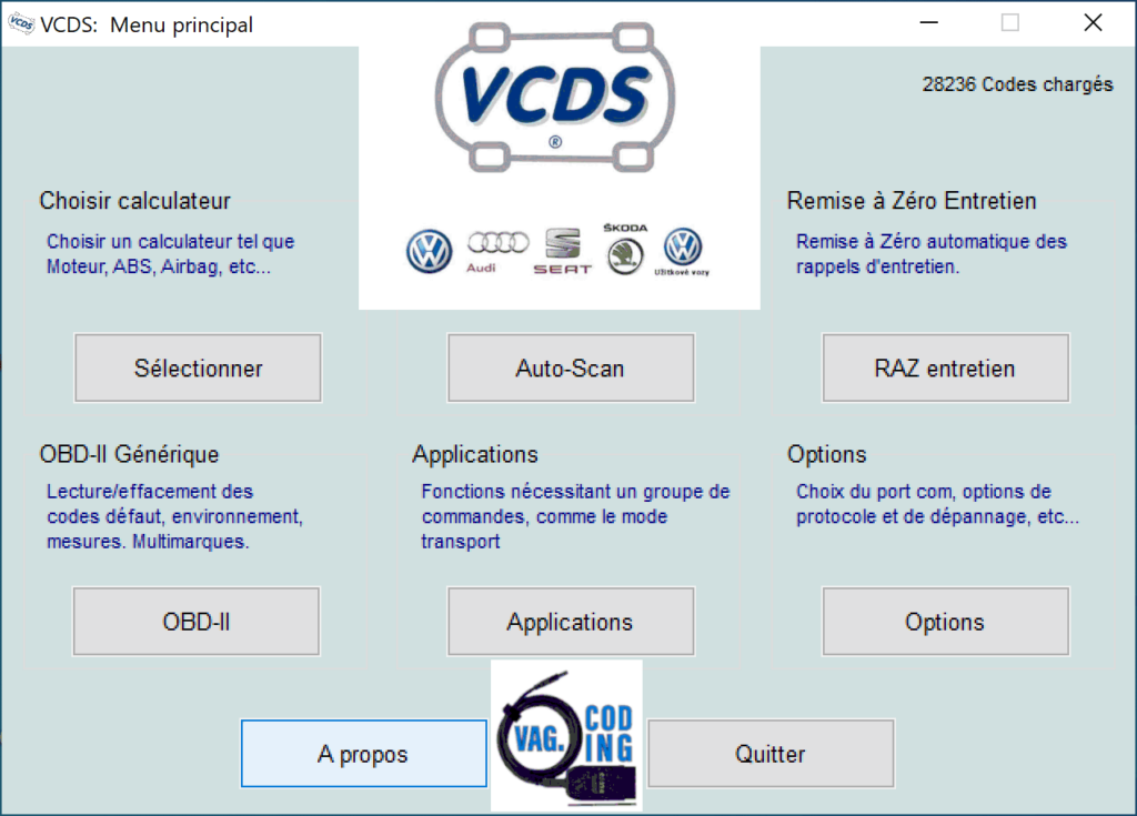 VCDS: Operation and use - VAG Coding