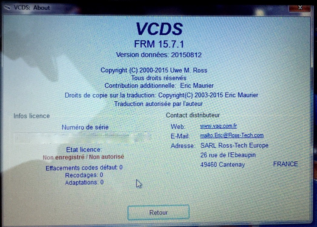 VCDS cable release VAG-COM - VAG Coding