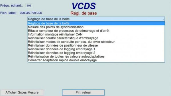 VCDS: Reset DSG - VAG Coding